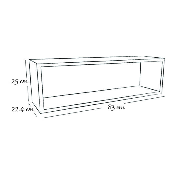 Repisa flotante Rectángulo | Homestyle